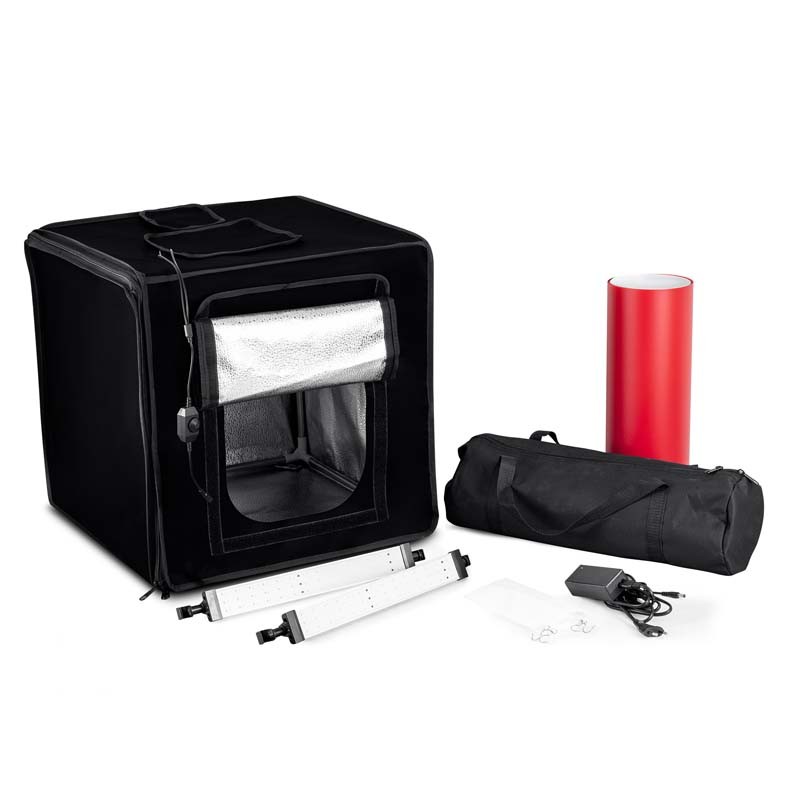 BOX MINI STUDIO PLIABLE AVEC LUMINOSITÉ RÉGLABLE STUDIO BOX L DE WI-LIGHT